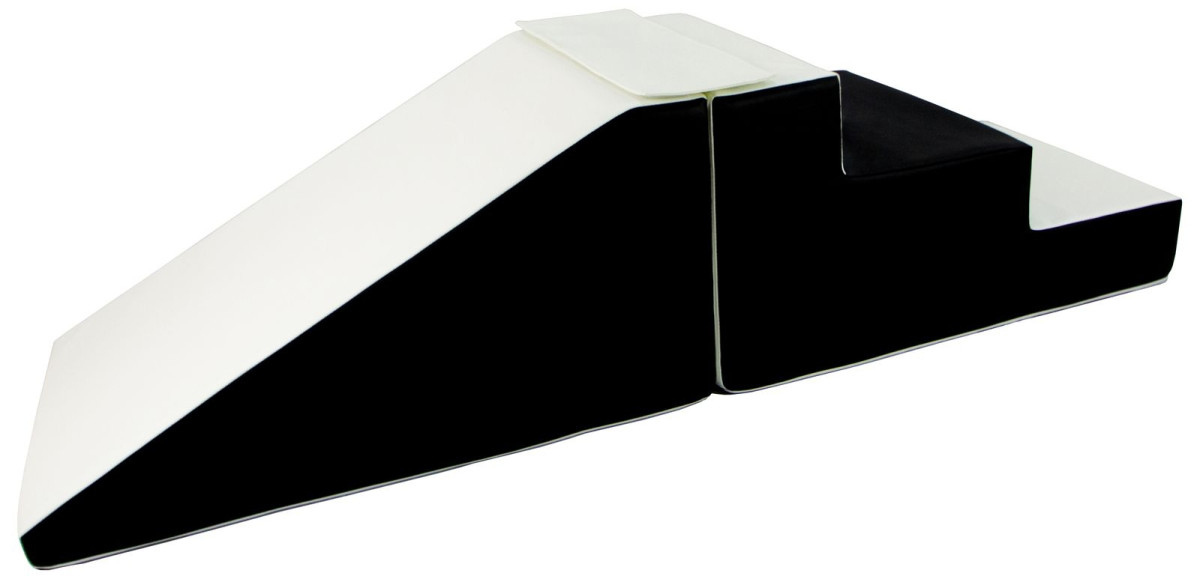 Step'n'slide rutsjebane legesæt/Skumleg - sort/hvid - Skum Rutsjebane ...