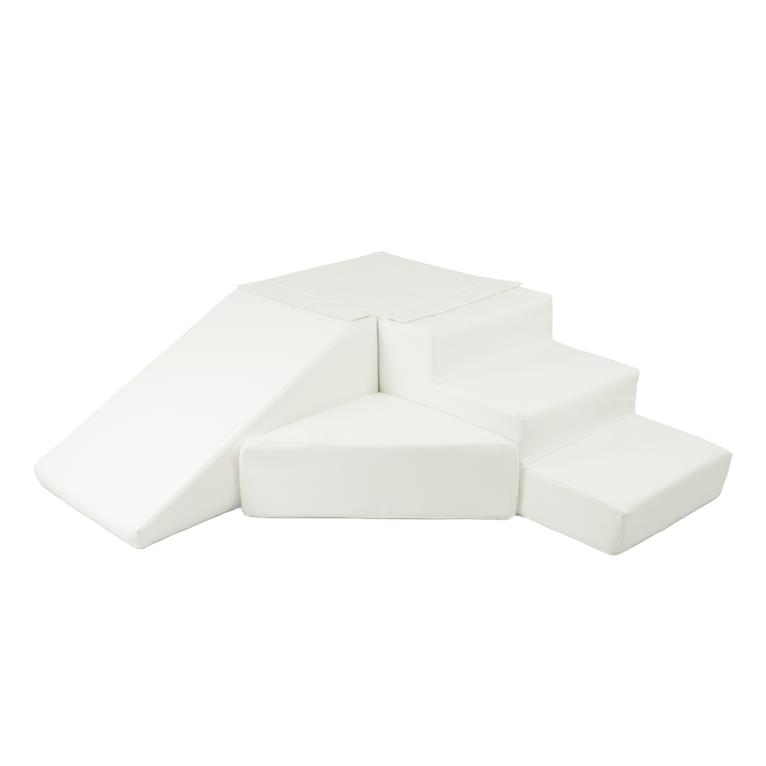 Rutsjebane legesæt Hård Skumleg - hvid - Skum Rutsjebane - Bonlulu.dk