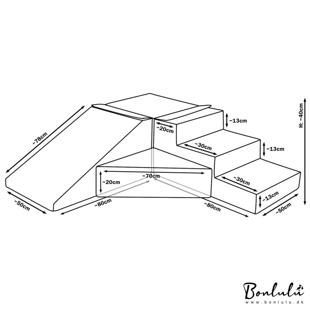 Rutsjebane legesæt Hård Skumleg - Gul/Grøn/Blå/Orange - Skum Rutsjebane ...